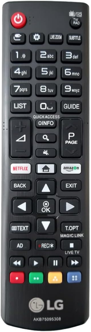 Genuine AKB75095308 Remote Control for LG TV 32LJ610V 43UJ634V 49UJ634V ...