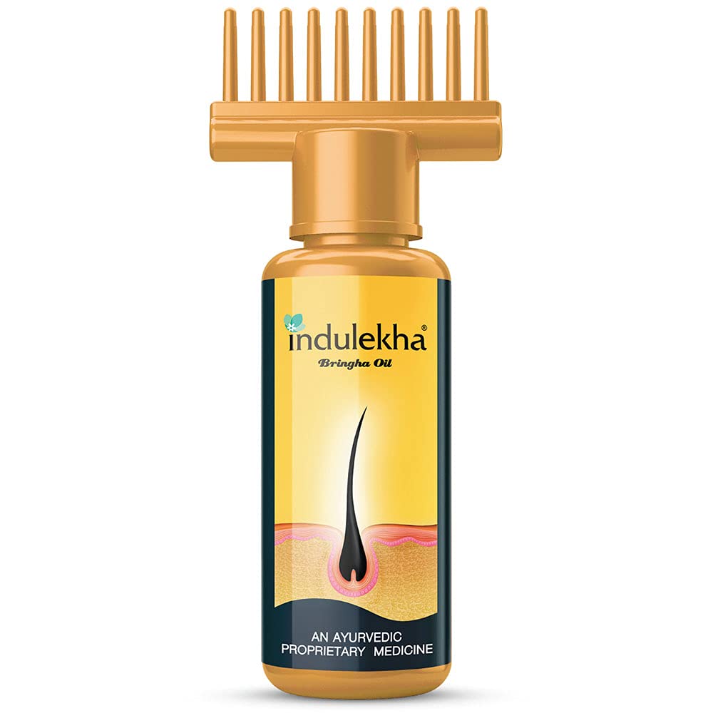 Amazon.com: Indulekha Bringha Hair Oil Selfie Bottle, 50 ml : Beauty & Personal Care