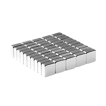 Square Block Magnets 1/4x1/4x1/8 - Magnetic Holder Fastener Building ...
