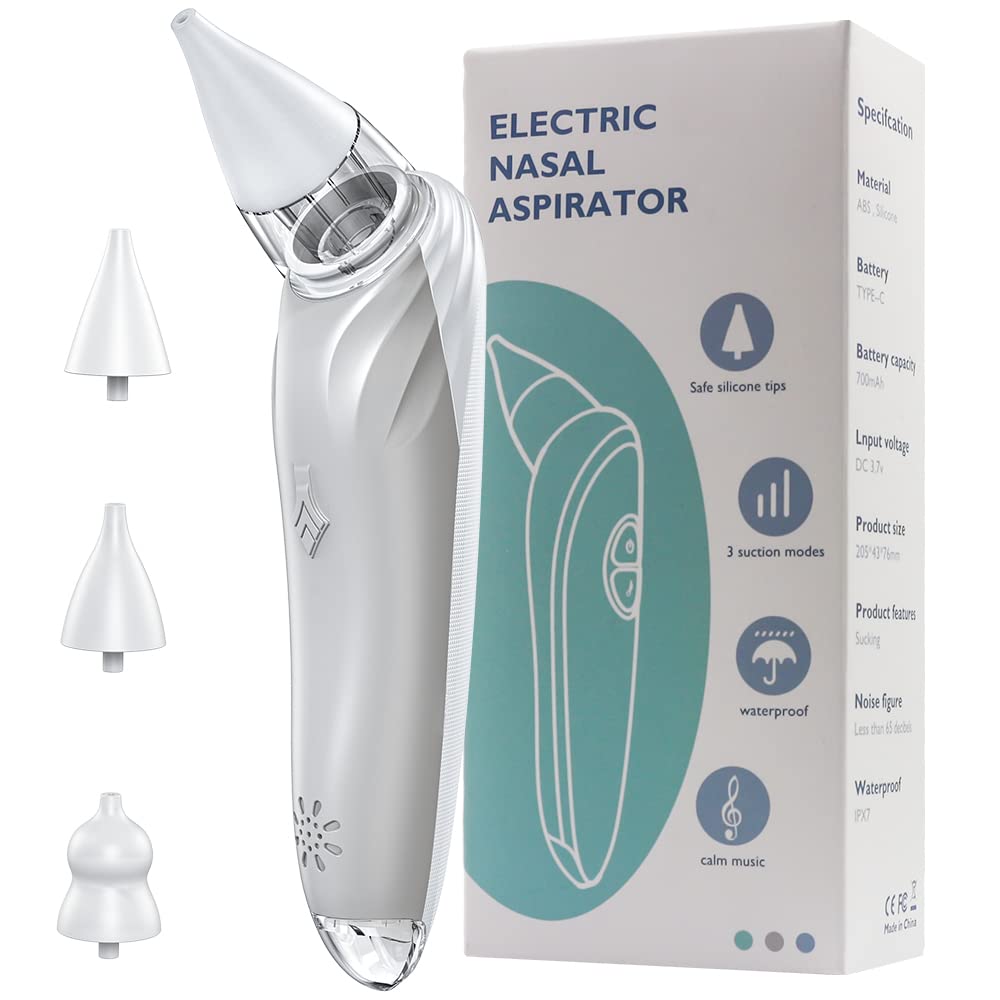 HAYAEN Baby Nasal Aspirator with Music Function, Adjustable Volume ...