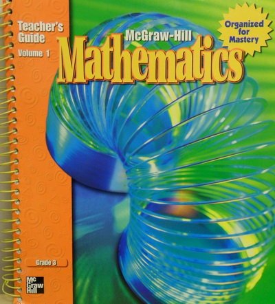 McGraw-Hill Mathematics Teacher's Edition Grade 3 Volume 1 (Volume 1 ...