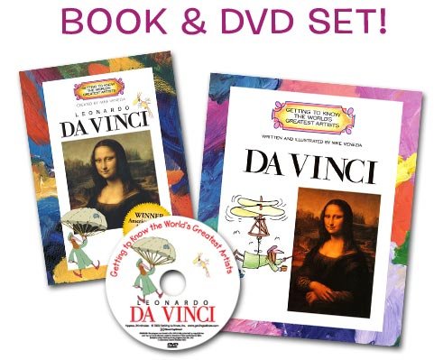 Getting To Know Leonardo Da Vinci (Artist Book & DVD Set): Mike Venezia ...