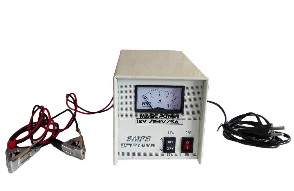 Buy Magic Power 24Volt 12Volt 5Ampere SMPS Alkaline/Lead Battery ...