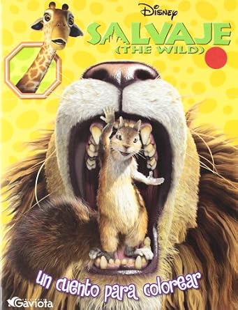 Salvaje (The Wild). Un cuento para colorear (Spanish Edition): Walt ...