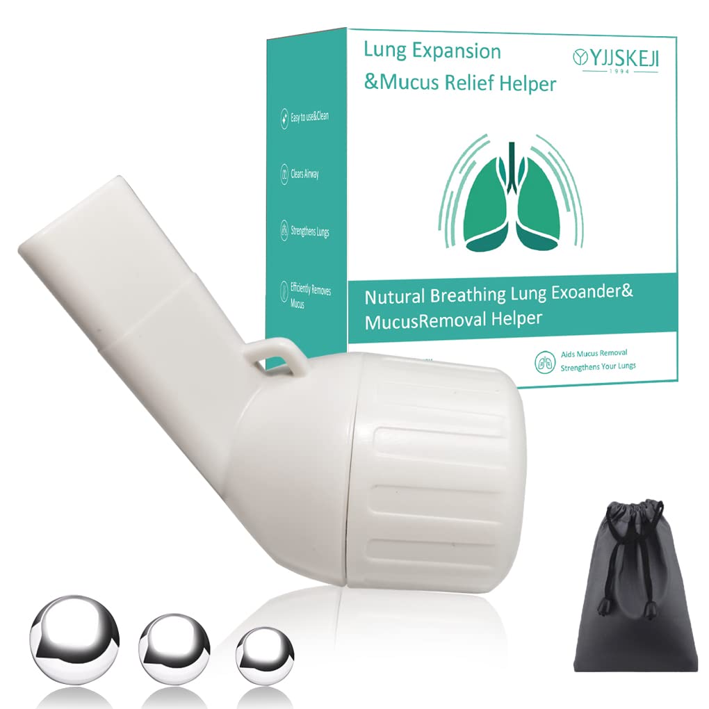 Buy Breathing Exercise Device for Lungs, Hand Held Lung Expansion ...