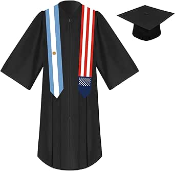 Amazon.com: Ruchikaj 2025 Unisex St 72 Inch Argentina Flag and USA Flag ...