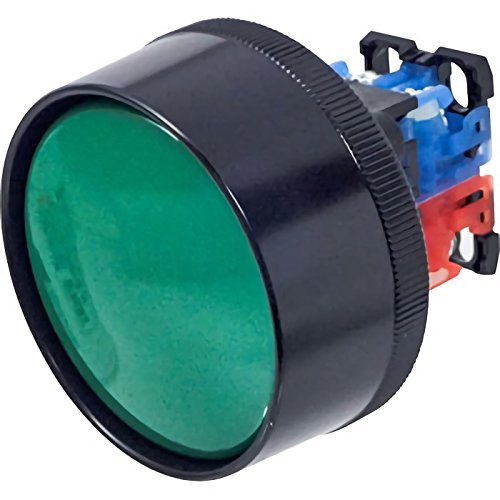 Fuji Electric, AR30B2R-22G, 30mm-dia. Pushbutton, Giant head with full ...