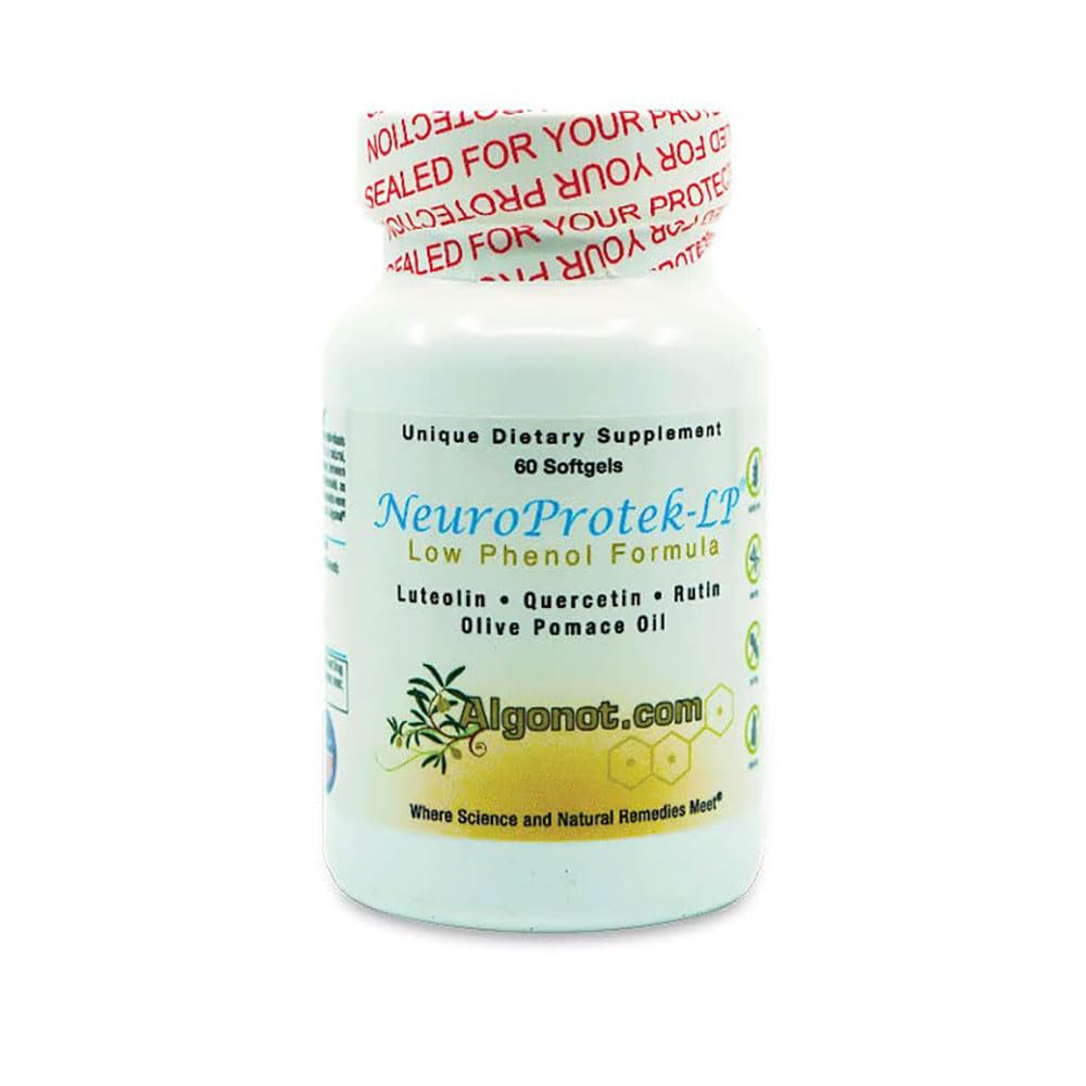 Amazon.com: NeuroProtek Low Phenol - 60 Soft Gels Exclusive patented ...