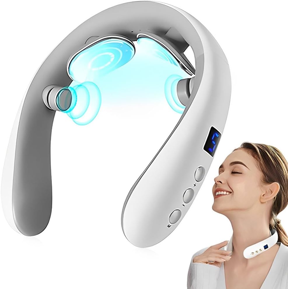 Amazon.com: Xpudding Neckology Intelligent Neck Massager with Heat ...