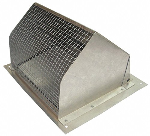 Dayton Aluminum Wall Cap with 9" x 9" Flange Size (in.): Amazon.com ...