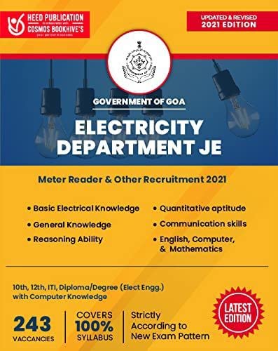 Government of Goa - Electricity Department JE : Heed Editorial Board ...