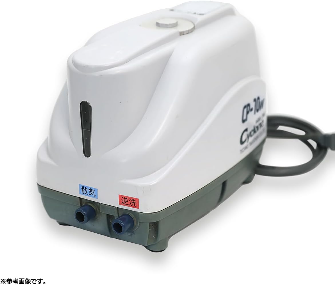 Amazon | 【整備済み品】 ニッコー CP-70W 左散気（ばっ気）浄化槽ブロワー 逆洗タイマー付 保証期間6ヶ月付 初期不良7日間対応 中古 | 浄化槽・下水用エアポンプ