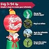 Amazon.com: JOIEDOMI 9 FT Tall Christmas Inflatables Yard Decoration ...