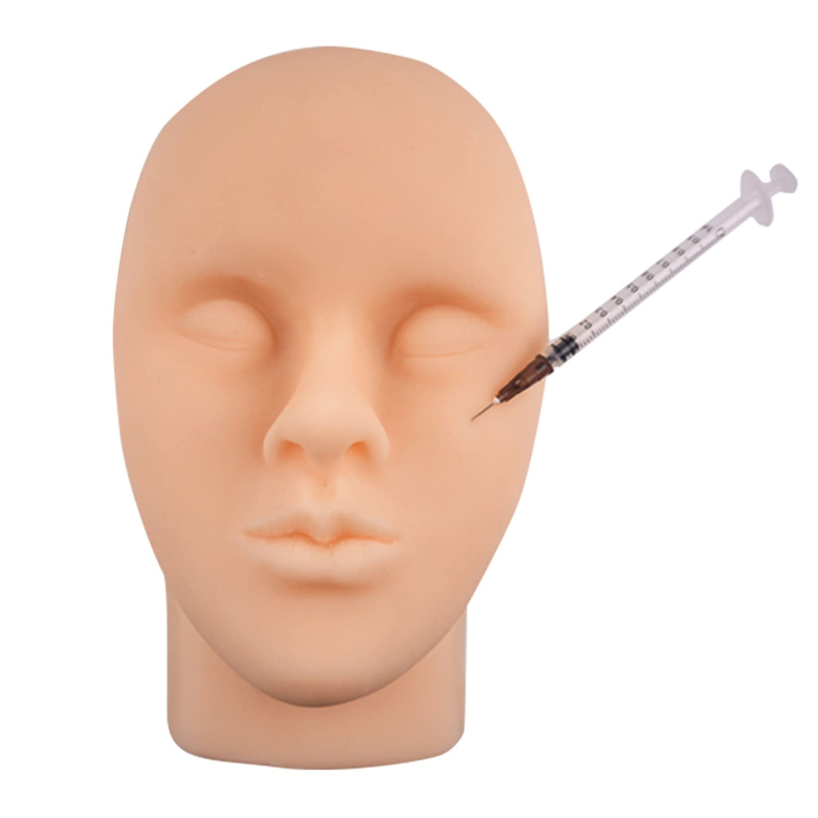 Buy Face Skin Injection Training Model Silicone Head Injection Simulation Suture Practice For