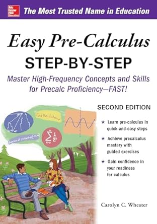 Buy Easy Pre-Calculus Step-by-Step, Second Edition Book Online at Low ...
