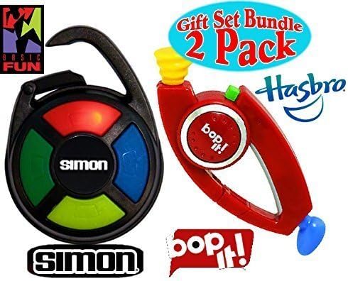 Amazon.co.jp: SIMON & Bop It! (RED) Electronic Hand-Held Carabiner ...