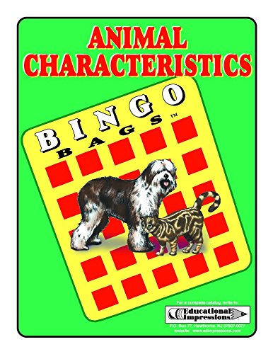 Animal Characteristics Bingo Gr 3-6: Rebecca Stark: 9781566444200 ...