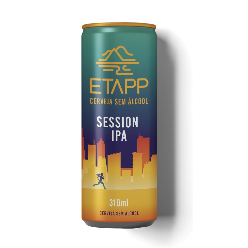 Cerveja ETAPP Session Ipa Sem Álcool, Lata, 310ml : Amazon.com.br ...