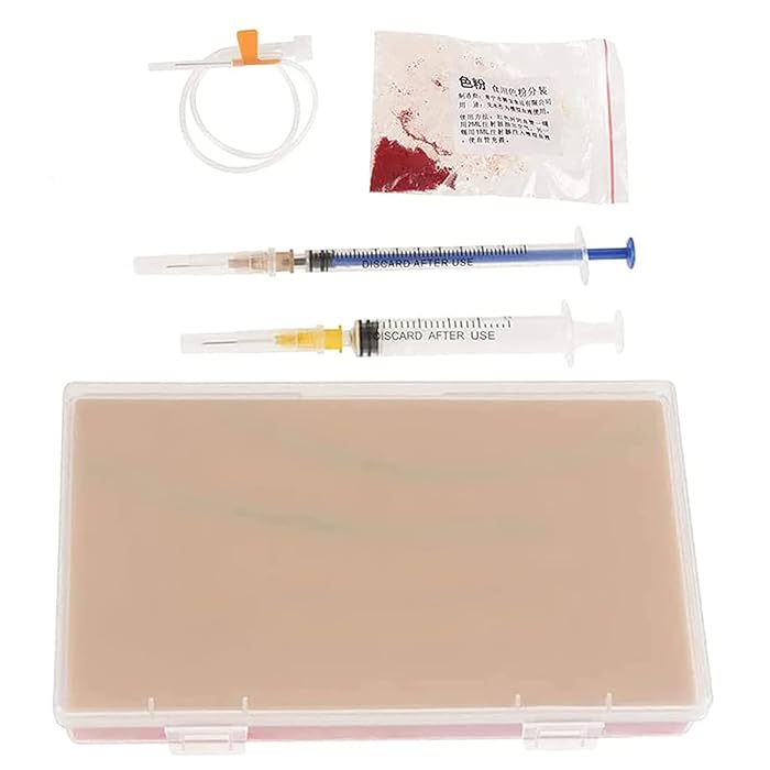 Buy Venipuncture IV Injection Training Pad, Intravenous Injection ...