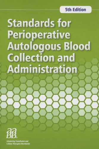 Standards for Perioperative Autologous Blood Collection and ...