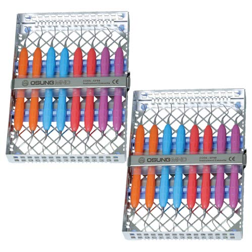 Amazon.com : OSUNG Dental Instrument Cassette for 8 tools, EFS8, 2 pcs ...