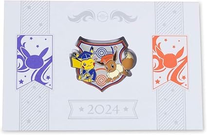 Amazon.com: Pokémon Center: Graduation Pikachu & Eevee 2024 Pokémon Pin ...
