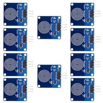 Amazon.com: Haldzemo TTP223B Digital Touch Sensor 1 Position Capacitive ...