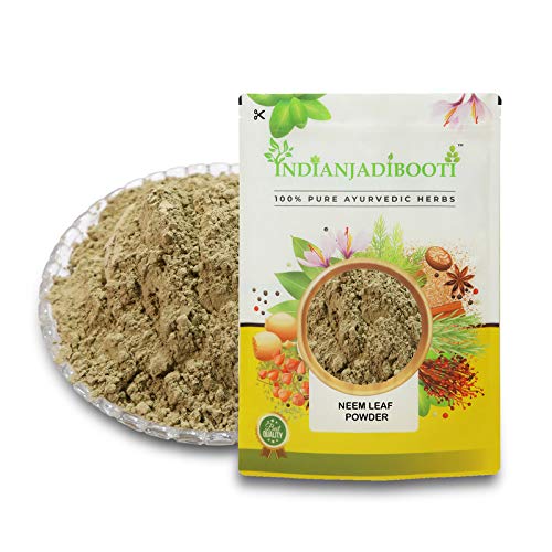 IndianJadiBooti Neem Leaves Powder - Neem Patta Powder - Azadirachta ...