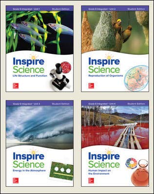 Amazon.com: Inspire Science: Integrated G6 Student Edition 4 Unit ...