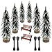 Amazon.com: 13 Pieces Mini Artificial Christmas Tree Set with Christmas ...