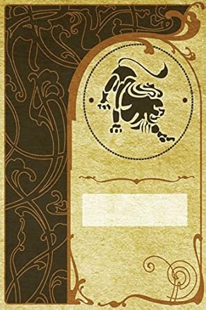 Monogram Leo Notebook : N.d. Author Services: Amazon.in: Books