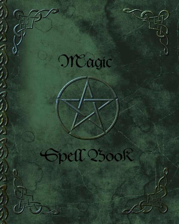 Magic Spell Book: of Shadows or Grimoire Gifts (90 blank attractive ...