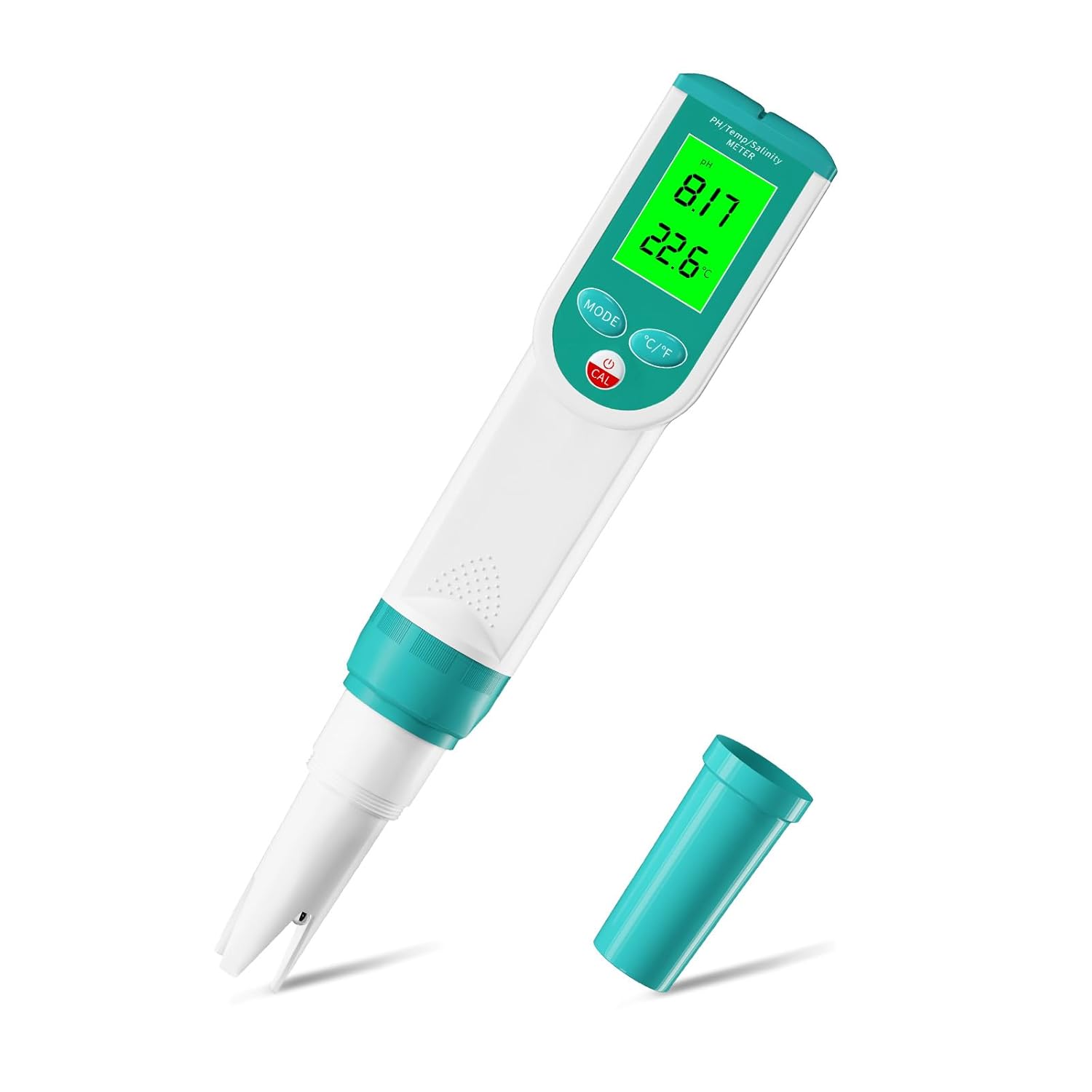 Amazon.com: RCYAGO Digital Salinity Tester and pH Tester, Waterproof ...