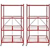 Amazon.com: Origami R5 Foldable 4-Tier Garage Shelving Heavy Duty ...