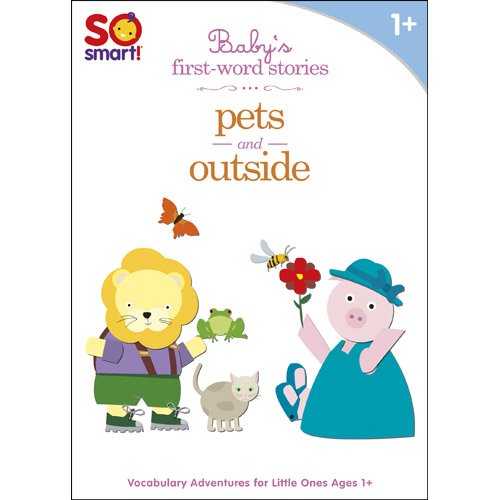 Amazon.com: So Smart! Baby's First Word Stories V.3: Pets; Outside [DVD ...