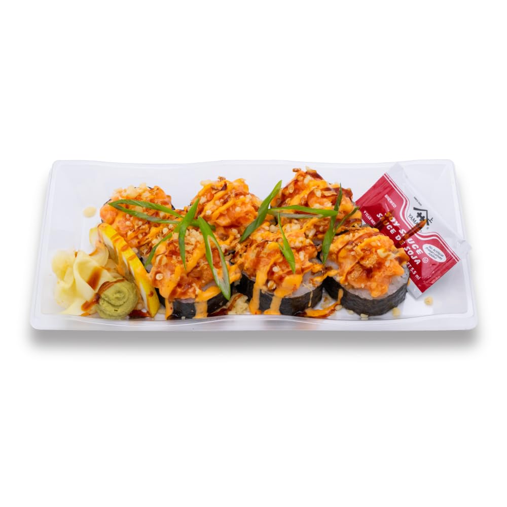 Amazon.com: Kikka Sushi, Spicy Salmon Lava Roll, 7 Ounce : Grocery ...