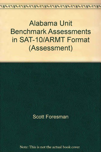 Alabama Unit Benchmark Assessments in SAT-10/ARMT Format (Assessment ...