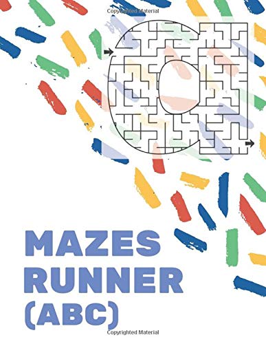 Mazes Runner (ABC): For Kids Ages 3 to 5, Preschool to Kindergarten ...