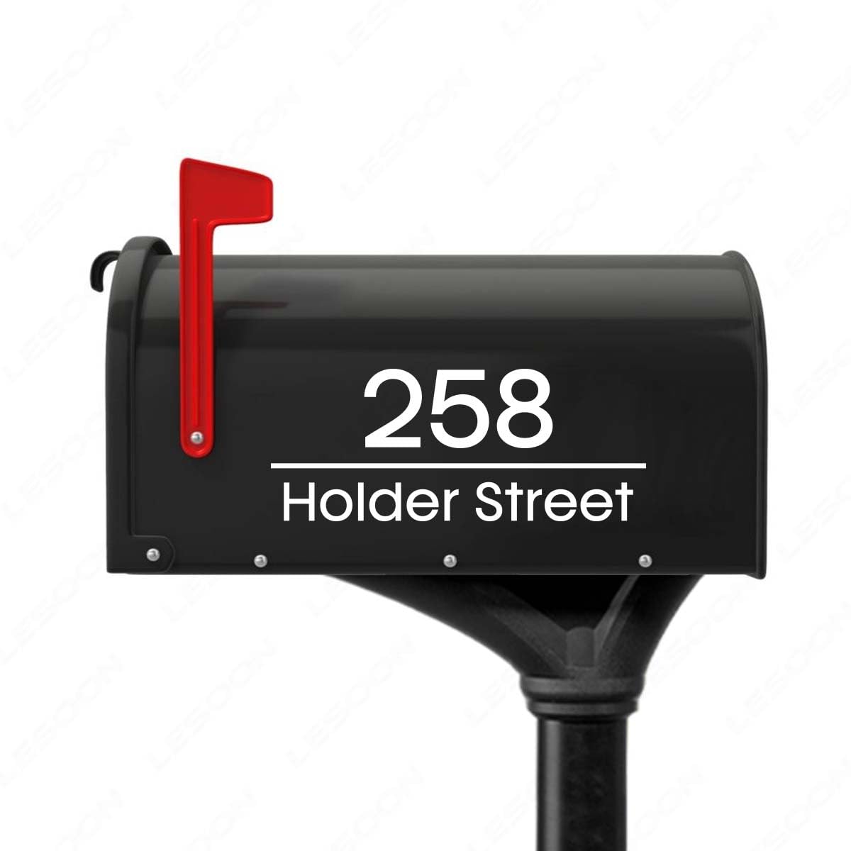 Amazon.com: LESOON Custom Mailbox Numbers Mailbox Letters, Personalized ...