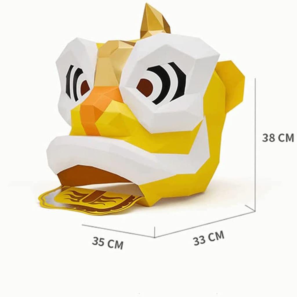 Origami Chinese Lion