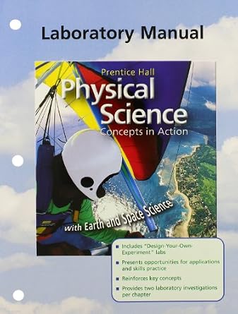 Physical Science: Concepts in Action, Laboratory Manual: Prentice Hall ...