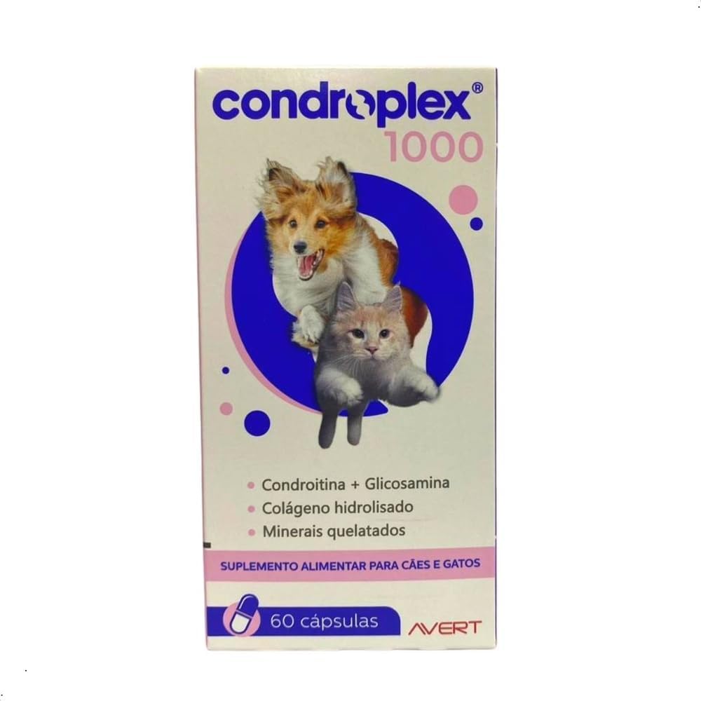 Condroplex 1000 Mg 60 Capsulas Avert | Amazon.com.br