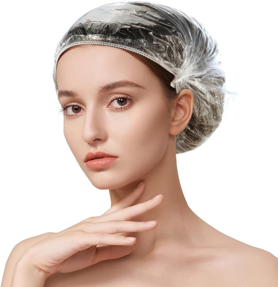Amazon.com : 30pcs Disposable Shower Caps-Multi-Purpose Thickening ...
