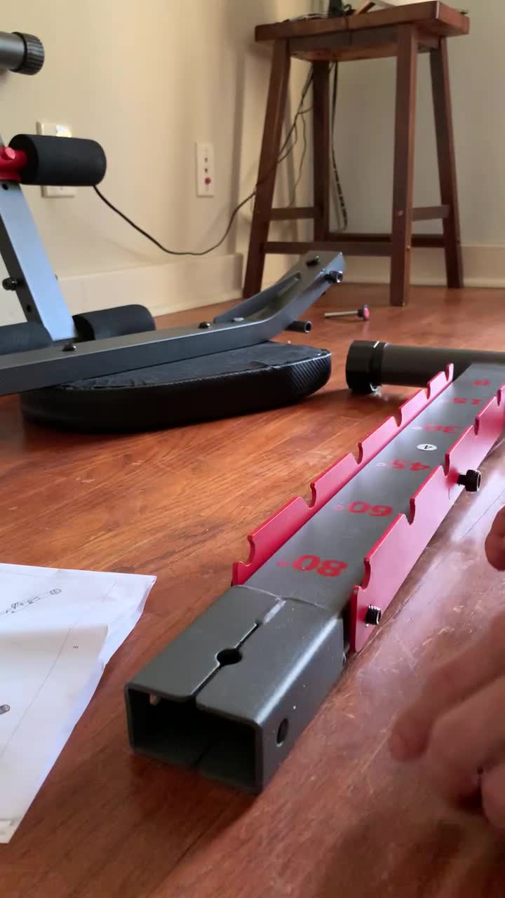Watch How to assemble the weight bench on Amazon Live