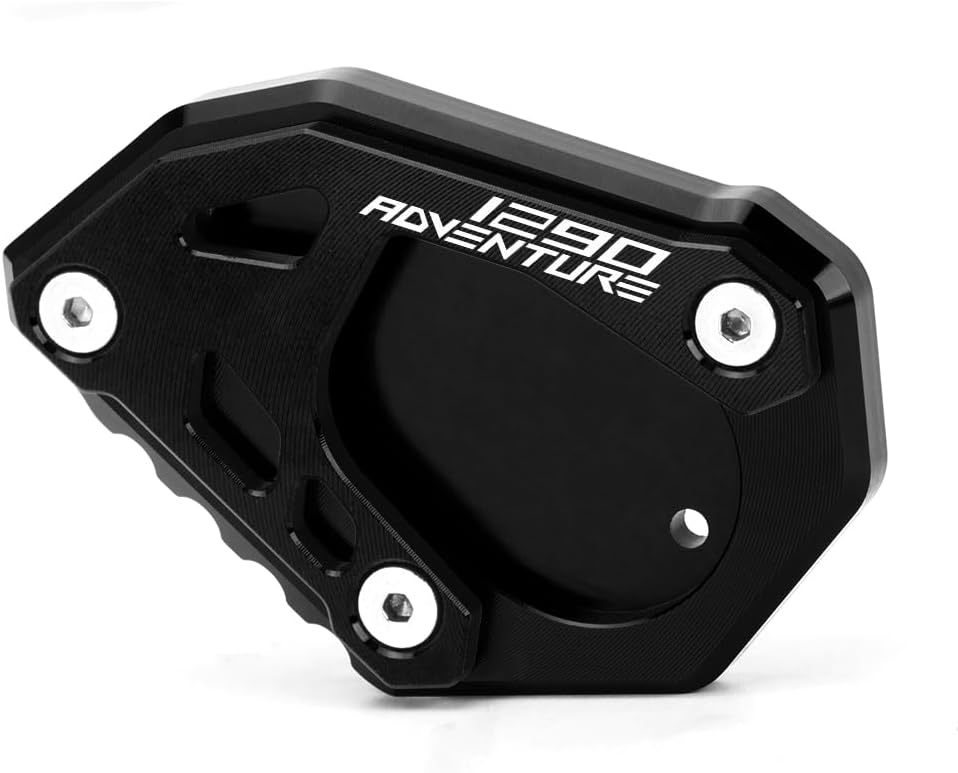 Amazon.com: Mokiton Motorcycle Side Stand Extension Kickstand Plate ...