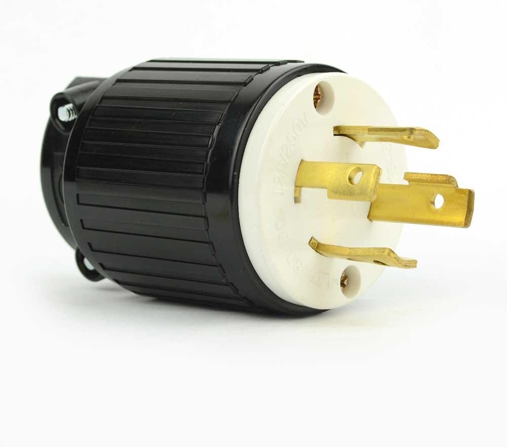 Superior Electric YGA017 Twist Lock Electrical Plug 3 Wire | 30 Amps ...