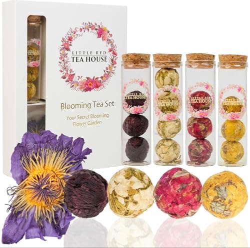Amazon.com : Blooming Tea | Flower Tea Set | Tea Party Favors | Unique ...
