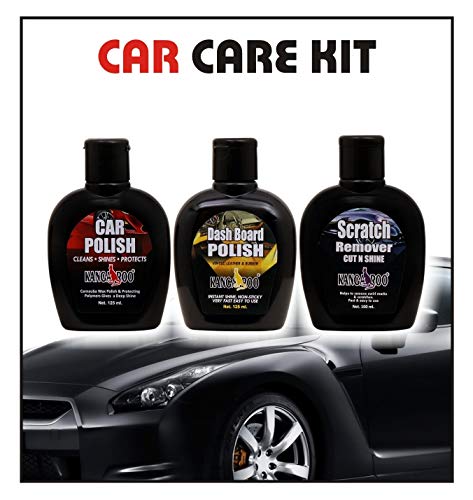 Kangaroo Car Polish 125ml + Dashboard Polish + Scratch Remover 100ml ...