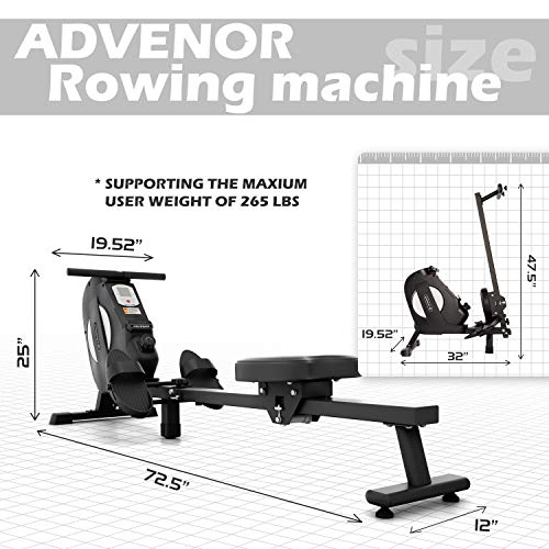 Advenor Magnetic Rowing Machine Review - Sturdy build Under $300