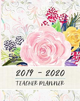 2019 - 2020 Teacher Planner: Teacher Lesson Planner Book | 8 x 10 ...